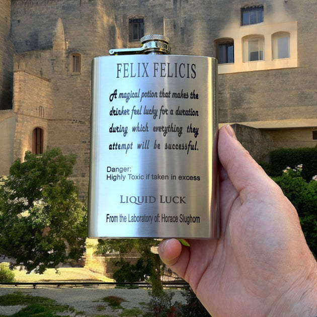 8oz FELIX FELICIS Stainless Steel Flask – HipFlaskPlus