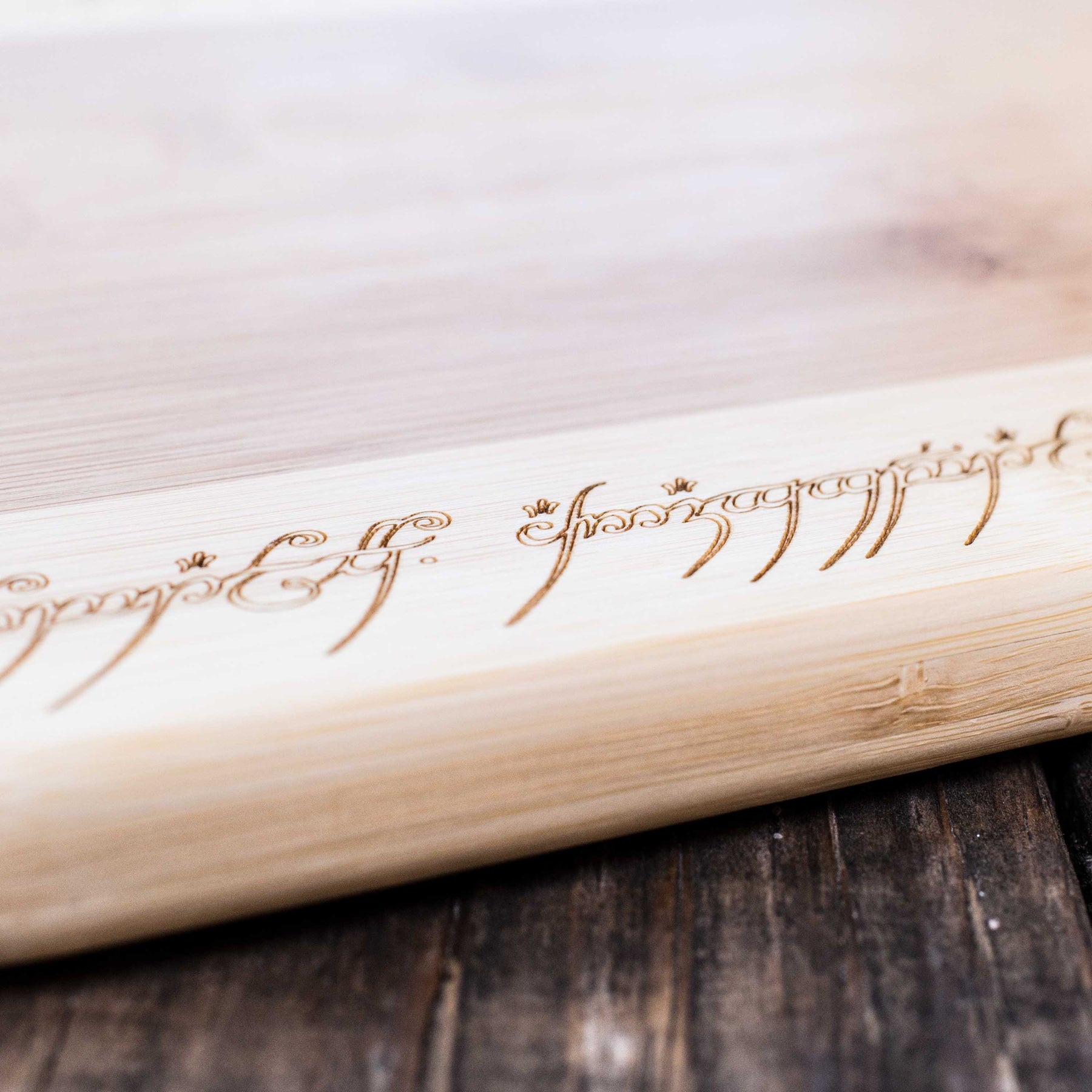 The One Board Cutting Board 14''x9.5''x.5'' Bamboo – HipFlaskPlus